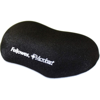 Fellowes PlushTouch Mini Wrist Rest with FoamFusion Technology - Black ...