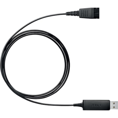 Jabra LINK 230 USB Adapter - Quick Disconnect/USB Audio Cable for Audio ...