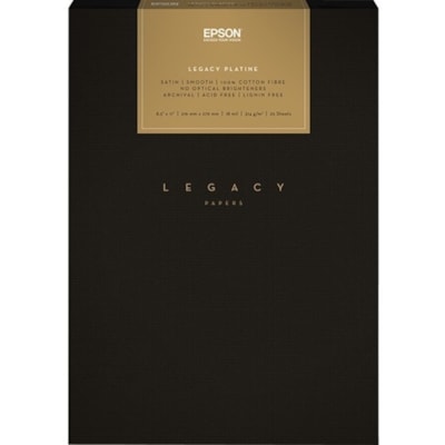Papier imprimable Legacy Jet d'encre - Blanc Epson - 93 Luminosité - 17po x 50 pi - 314 g/m² ...
