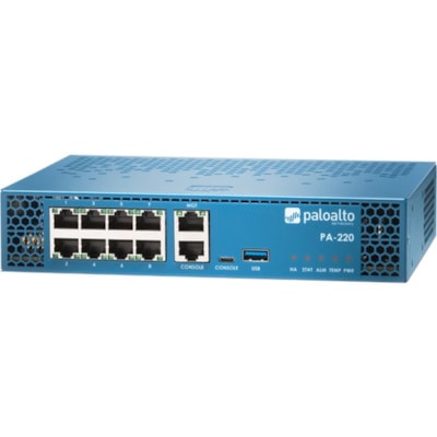 Palo Alto PA-220 Network Security/Firewall Appliance - 8 Port - 10/100 ...