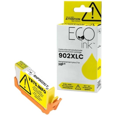 Eco Ink Remanufactured Inkjet Ink Cartridge T6M10AN - Yellow - 1 Pack - 825 Pages | Grand & Toy