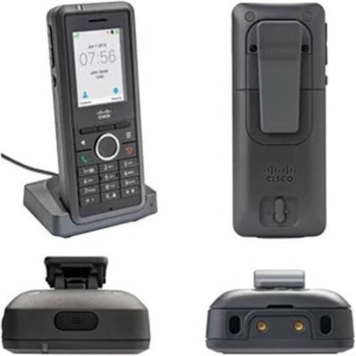 Cisco 6825 IP Phone - Refurbished - Cordless - Corded/Cordless - DECT ...