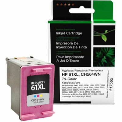 CIG Remanufactured High Yield Inkjet Ink Cartridge 61XL (CH564WN) - Tri ...