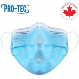 RONCO PRO-TEC 3 Ply Pleated Masks - ASTM Level-3 - Recommended for ...