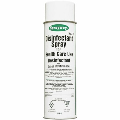 Sprayway Disinfectant Spray - For Multipurpose - Spray - 15.49 oz (439 ...