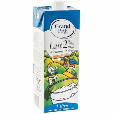 Grand PRE Milk - Ready-to-Drink - 1 L - 1 Unit | Grand & Toy