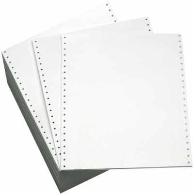 Domtar Continuous Paper - 92 Brightness - 9 1/2" (241.30 mm) x 11" (279 ...