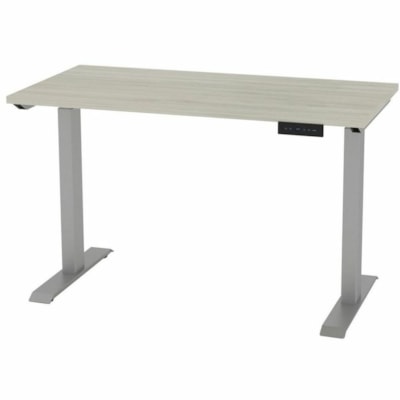 HDL 24" Deep Top & Athena Height-Adjustable Base - Winter Wood ...