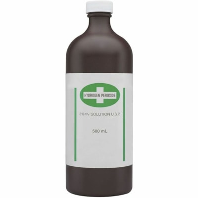 Safecross Hydrogen Peroxide, 500 mL - For Cut, Scratch, Sore, Ulcer ...