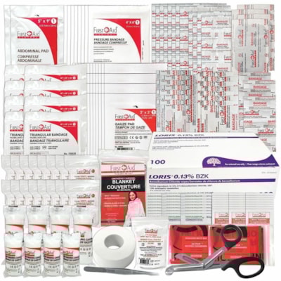 First Aid Central Type 2 Basic First Aid Kit - Large Refill - Meets all ...